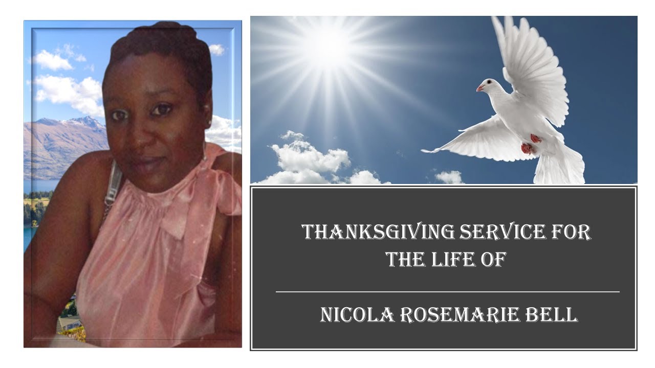 Nicola Rosemarie Bell Celebration of Life Service - YouTube