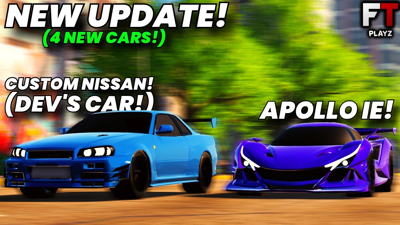4 New Cars! New Code! & More In Roblox Car Zone! - YouTube