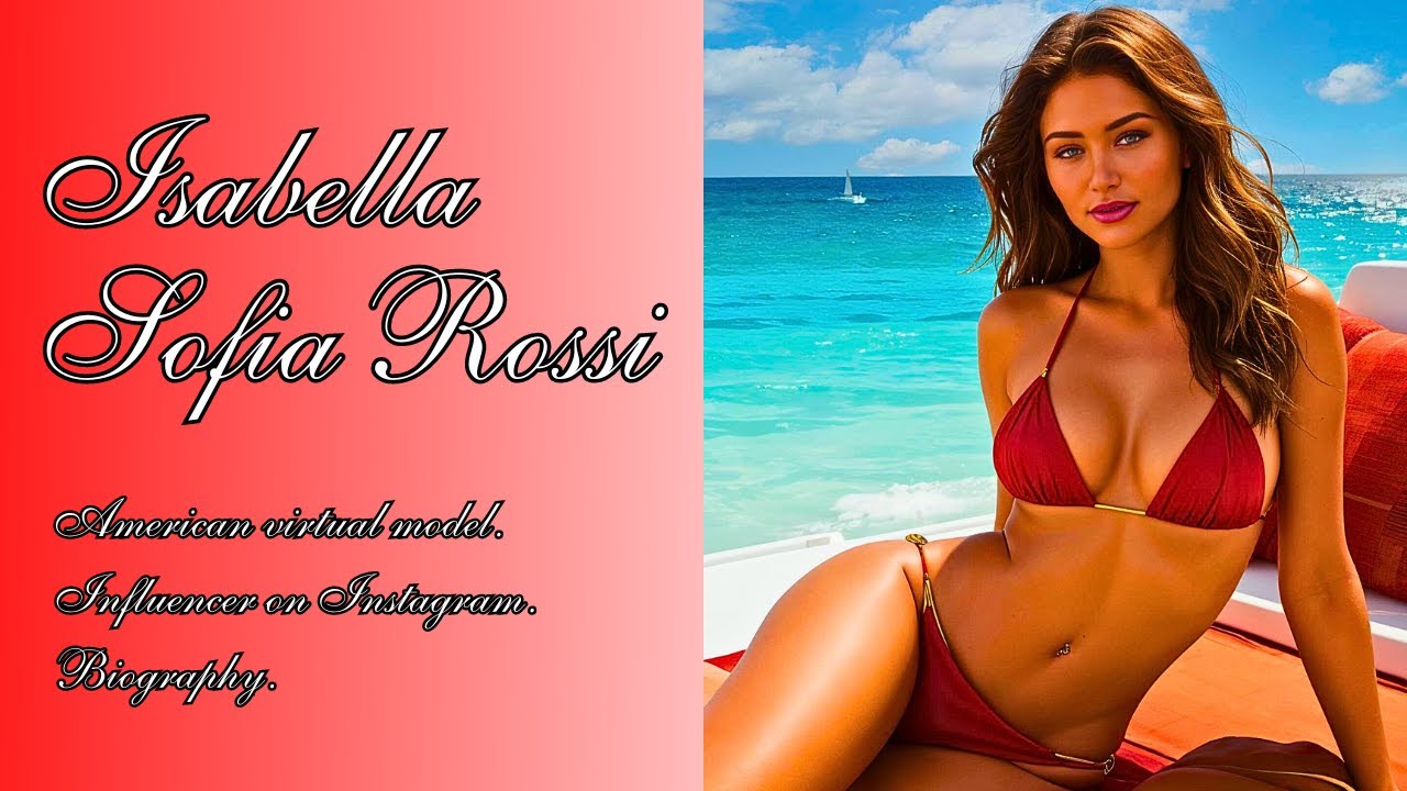Isabella Sofia Rossi is an American virtual model - Instagram Influencer - Biography - YouTube