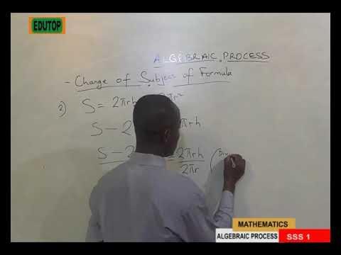 (MATHEMATICS FOR SENIOR SECONDARY SCHOOL SS1) Lesson 30 - YouTube