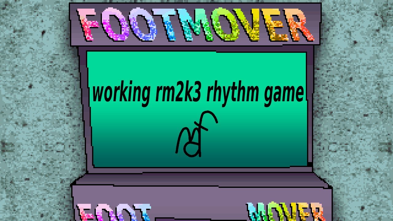 rpgmaker 2003 rhythm game!!!!!!! - YouTube