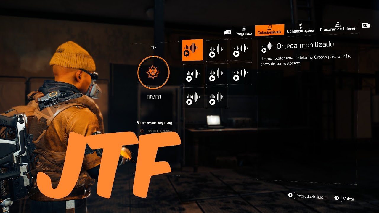 colecionáveis The division 2 jtf - YouTube