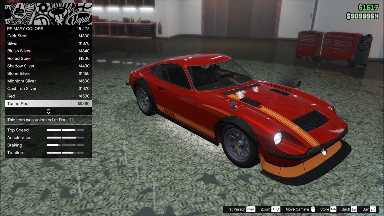 GTA Online Karin 190z Customization - YouTube