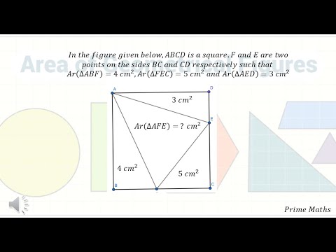 Finding area: Looks simple! Can you solve it? - YouTube