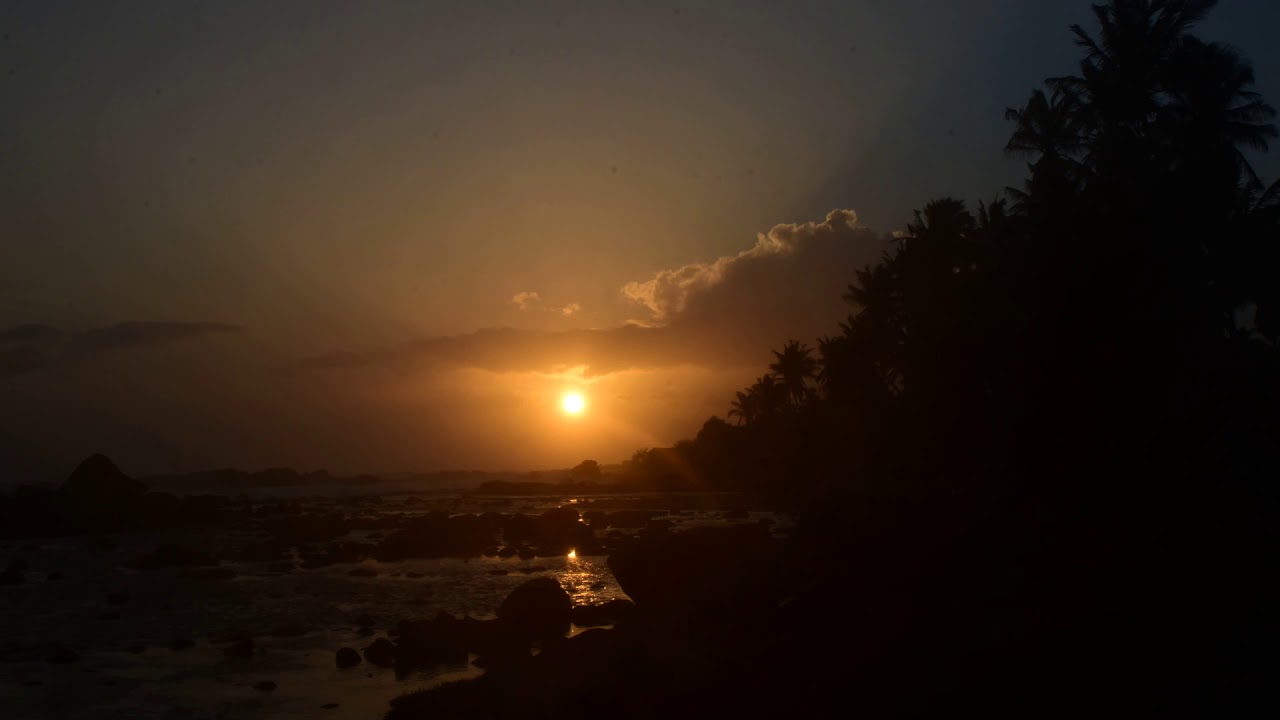 Sunset at Dondra Point. - YouTube