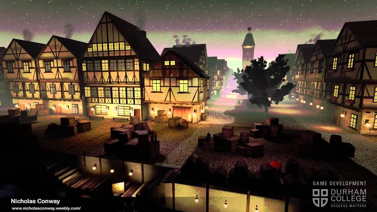 Nicholas Conway Environment Artist Reel 2015 - YouTube