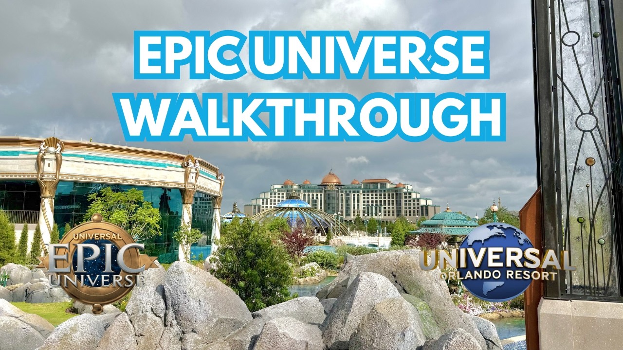 Watch This EPIC UNIVERSE WALKTHROUGH from Spring 2025 BEFORE You Visit ...