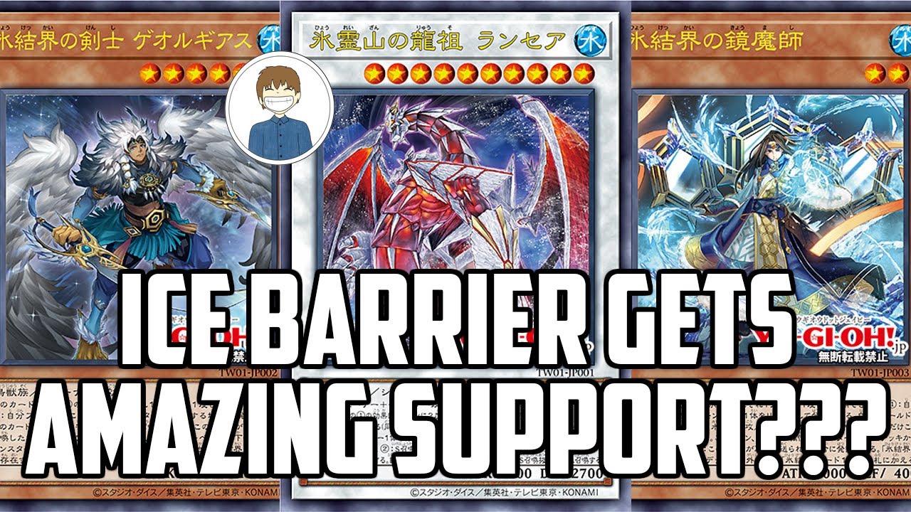 AMAZING ICE BARRIER SUPPORT!?!?! HUHUHUH Yu-Gi-Oh! - YouTube