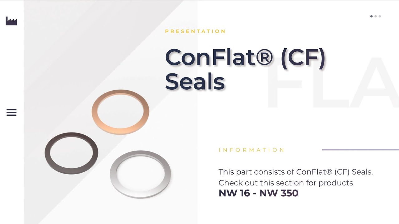 Conflat® (CF) Seals - YouTube
