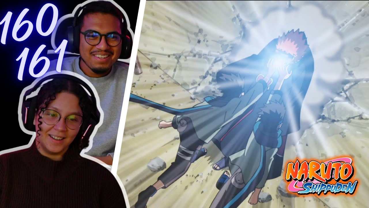 🍃 Naruto Shippuden 160 y 161 | Reaccionando por primera vez ...