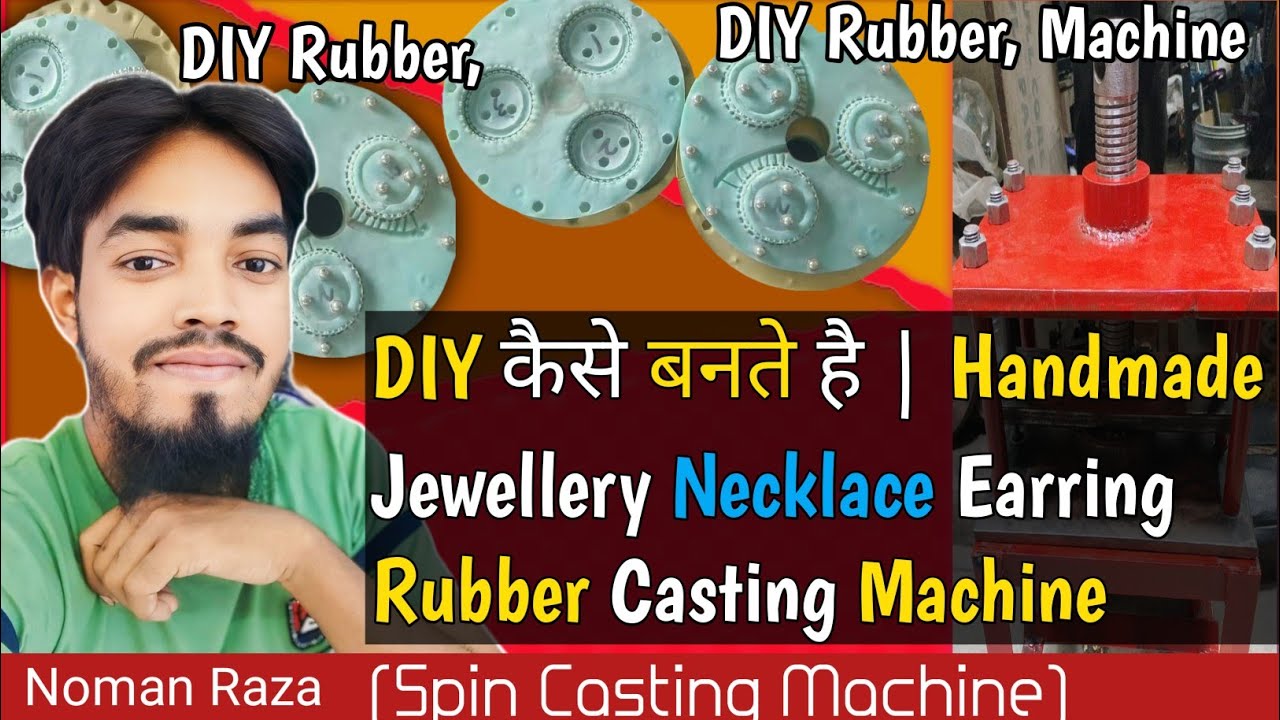 SILICONE DIY Rubber |DIY कैसे बनते है | Handmade Jewellery Necklace ...