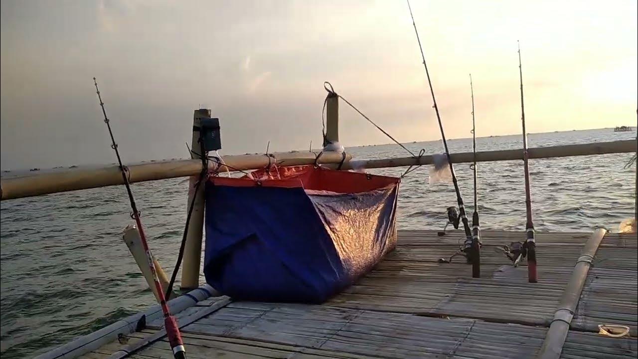 mancing di bagan tanjung kait - YouTube