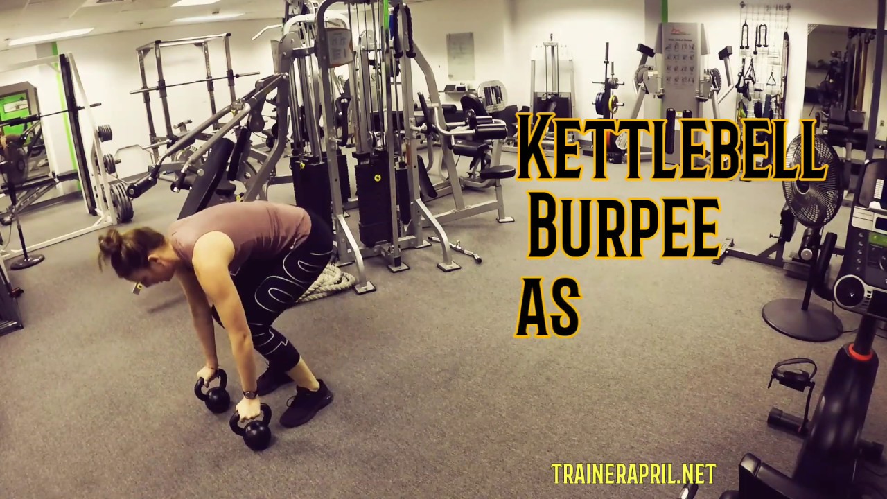 Workout Challenge of the Week- Kettlebell Burpee - YouTube
