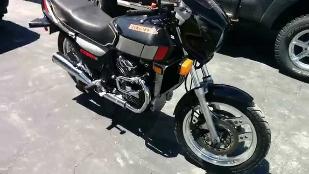 1984 Honda CX650e - YouTube