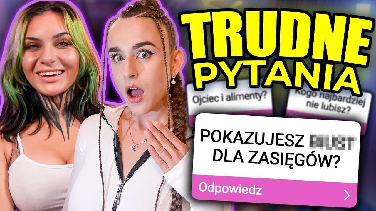 Kiedy WIKTORIA JARONIEWSKA założy OF’a? 🥵 TRUDNE PYTANIA! - YouTube