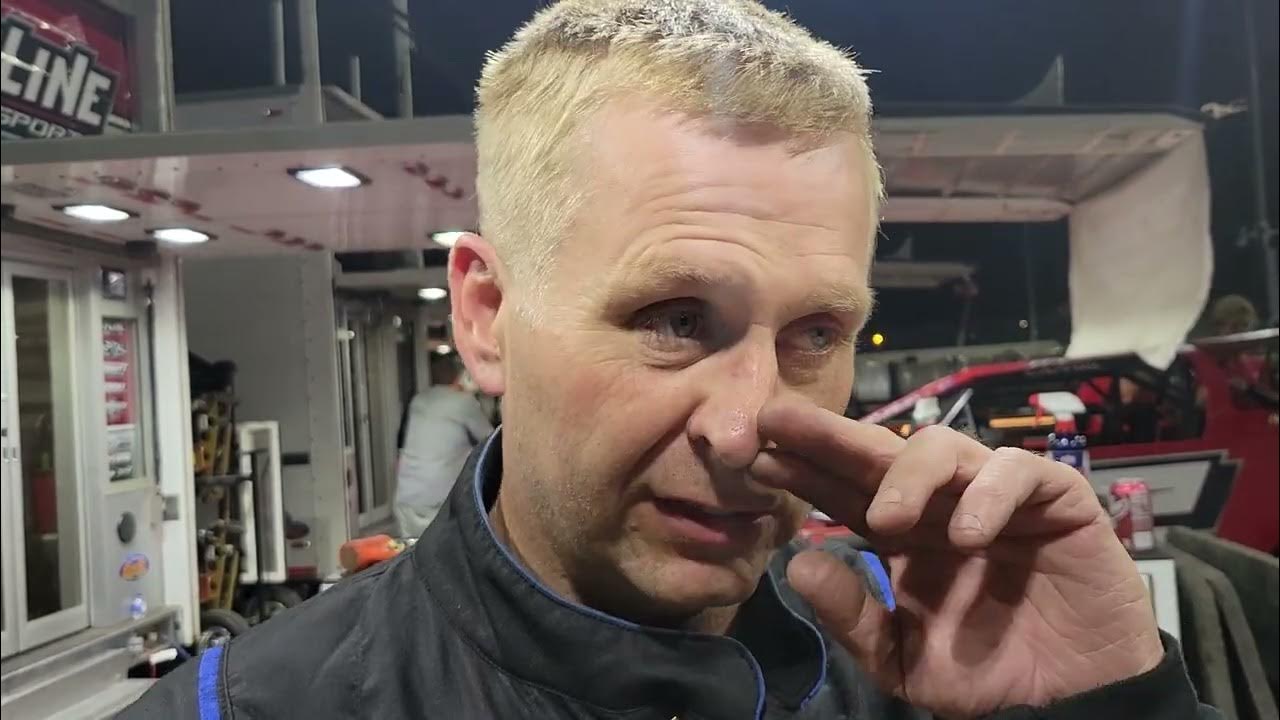 Mike Marlar talks track conditions, tire rules after night 1 at Knoxville - YouTube
