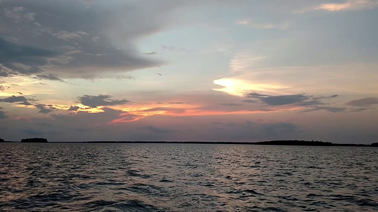 Lake Murray Sunset Sail - YouTube