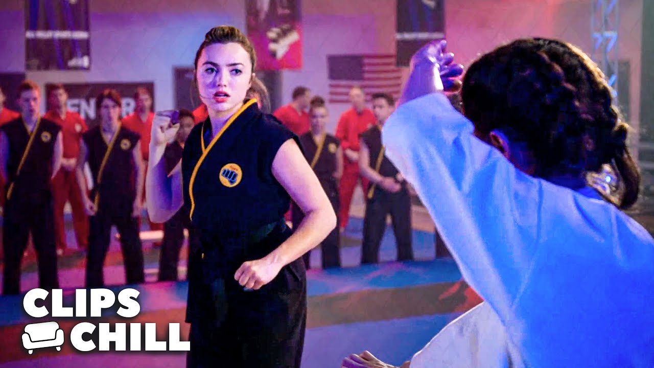 Sam vs. Tory: All Valley Tournament Final Battle | Cobra Kai - YouTube