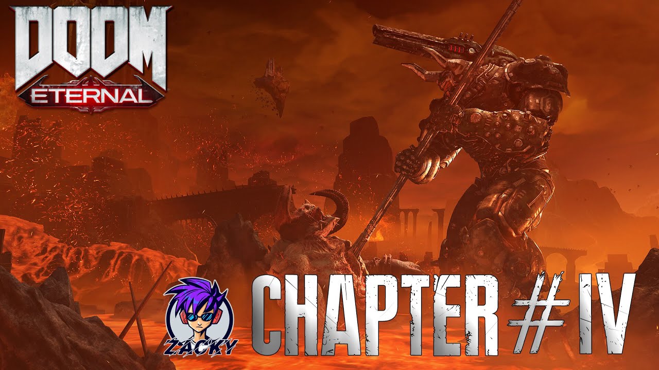 DOOM: ETERNAL CHAPTER 4 "DOOM HUNTER BASE" (WALKTHROUGH NO COMMENTARY ...