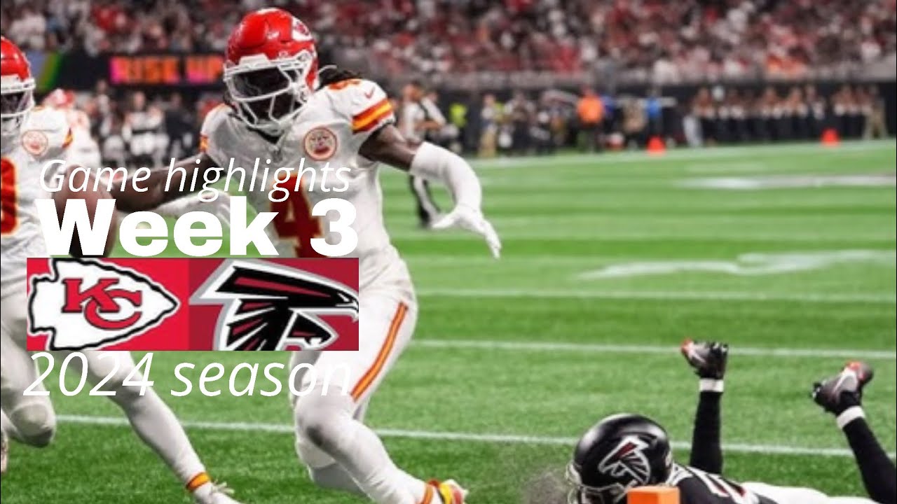 Cheifs at falcons week 3 highlights - YouTube