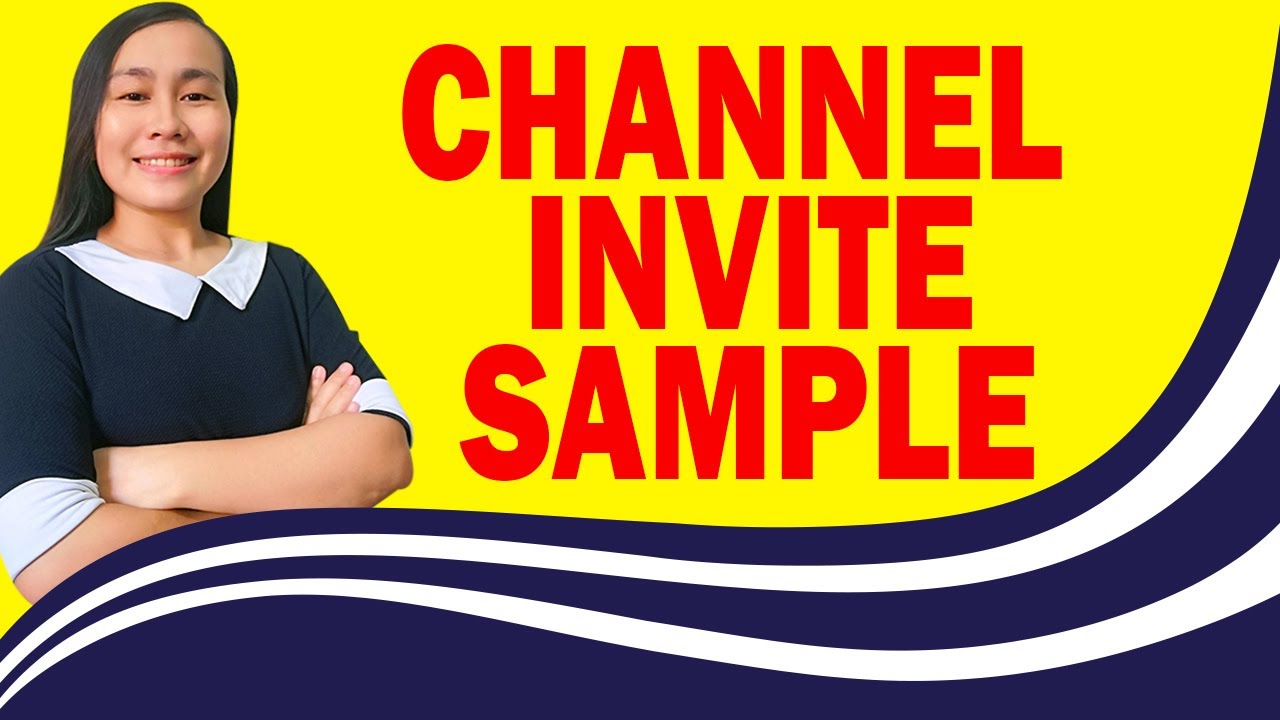 Channel Invite Sample - YouTube