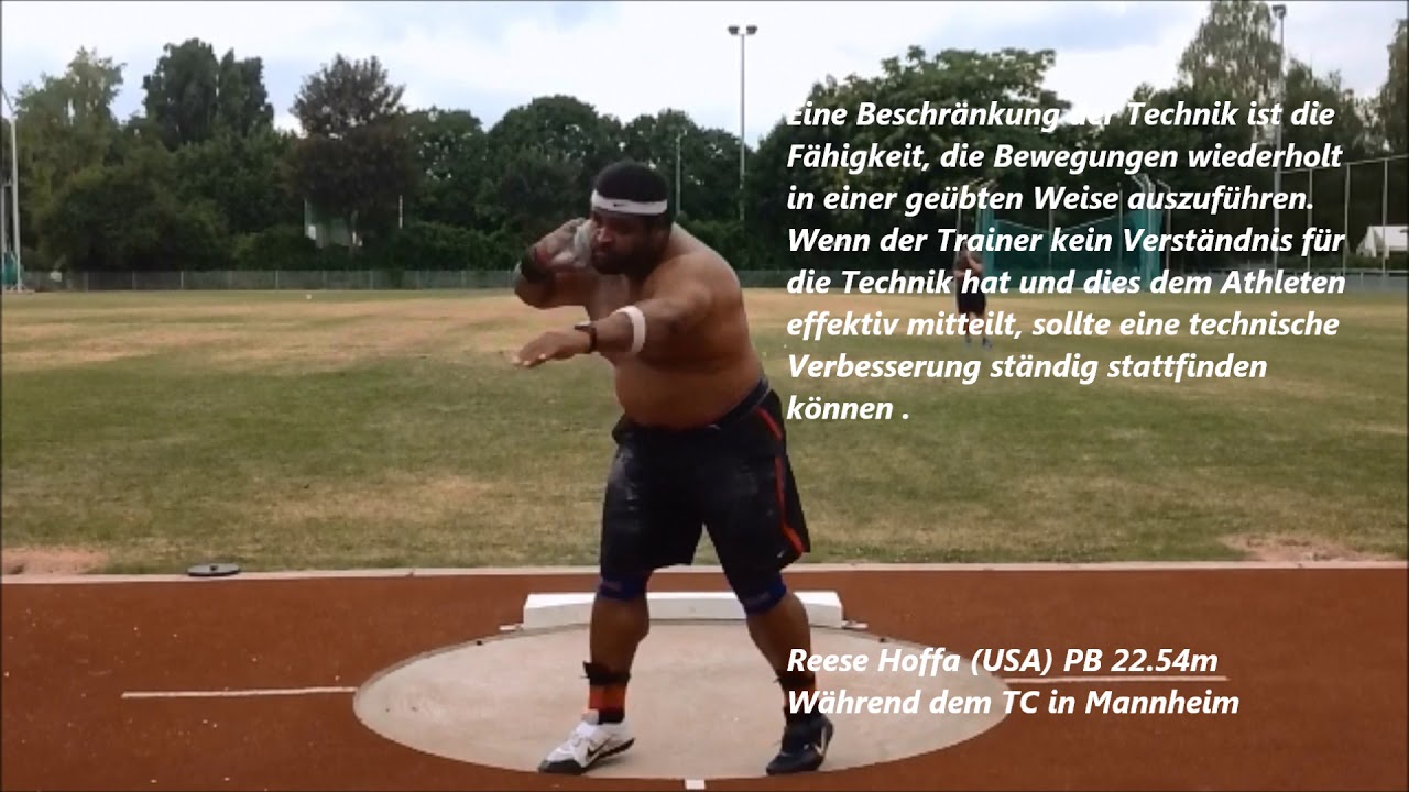 Rotation Technique in Shot put. - YouTube