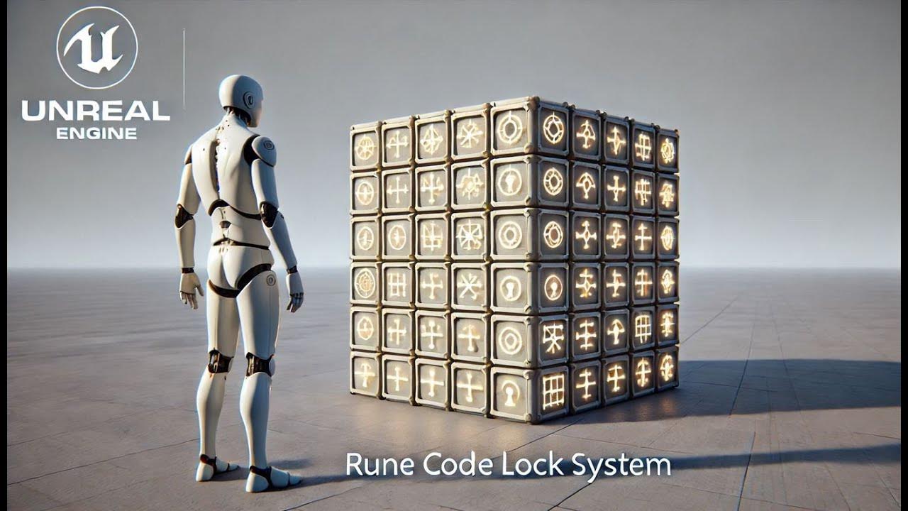 Vue d'ensemble du système de puzzle à symboles / cadenas dans Unreal Engine 5 P1 - YouTube