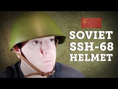 Helmets of the World: Soviet SSh-68 Steel Army Helmet. - YouTube