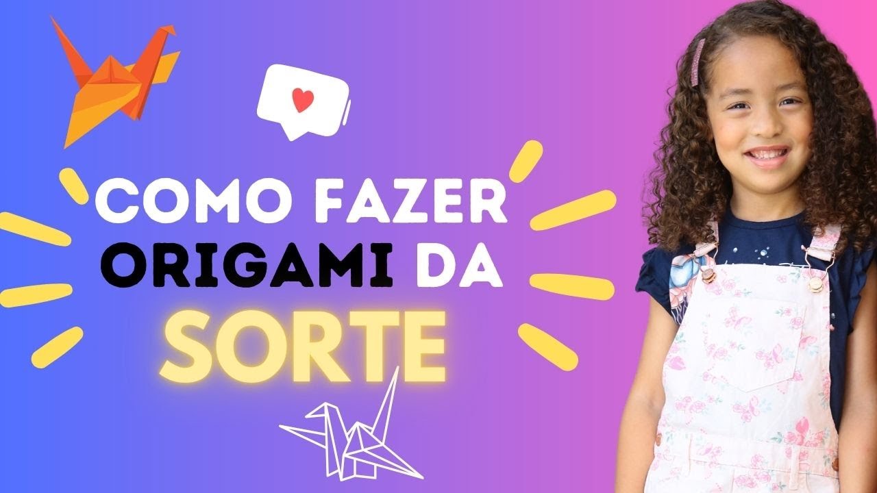 Como fazer come come - ORIGAMI DA SORTE👍Se inscreva no Canal 🎀 - YouTube