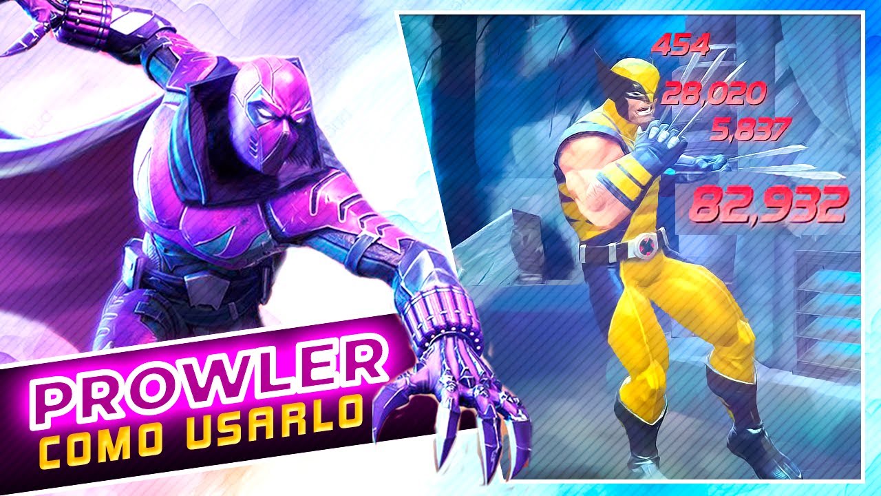COMO USAR a PROWLER el COUNTER de BULLSEYE | marvel batalla mcoc - YouTube