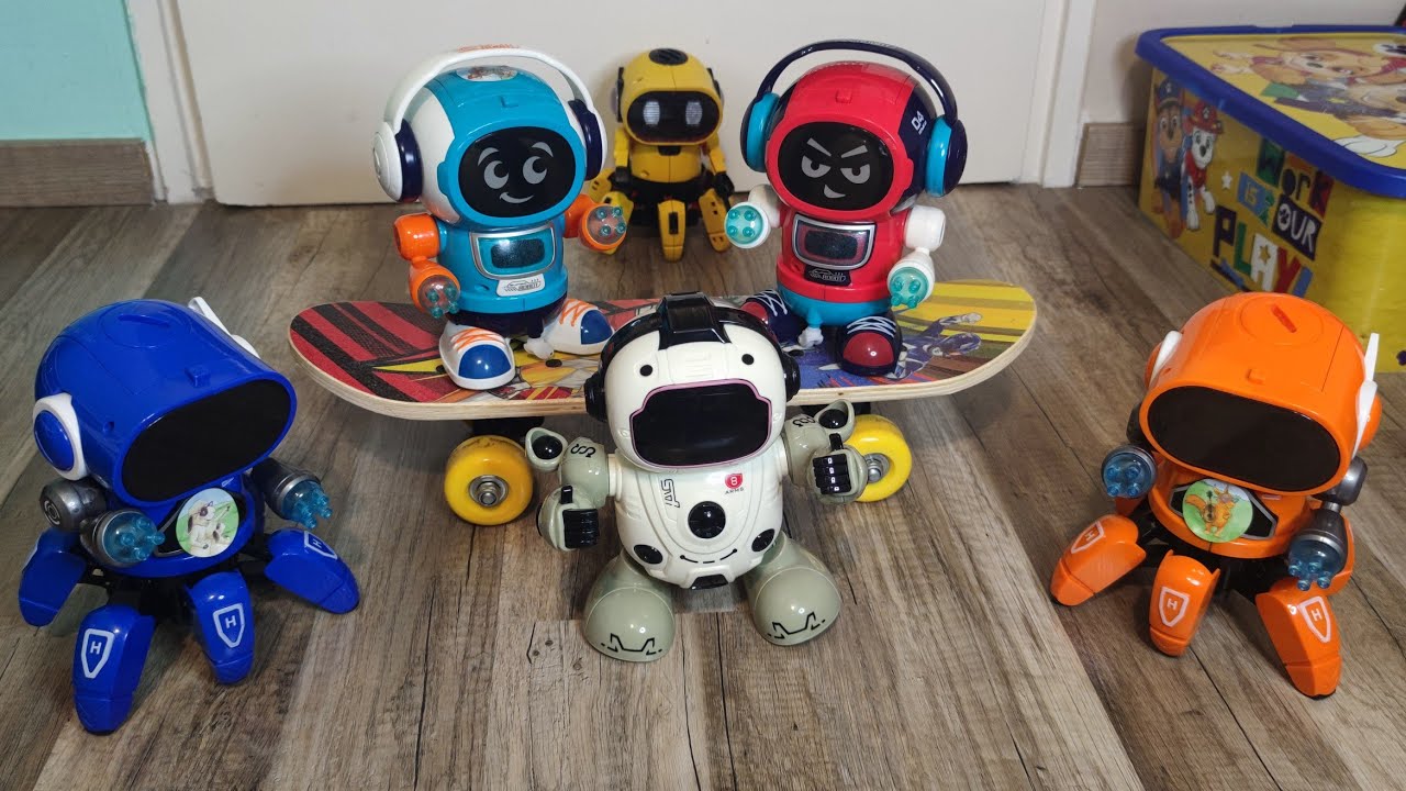 Dancing Challenge: Angry Birds Robot, Dancing Robot, Spider Robot ...