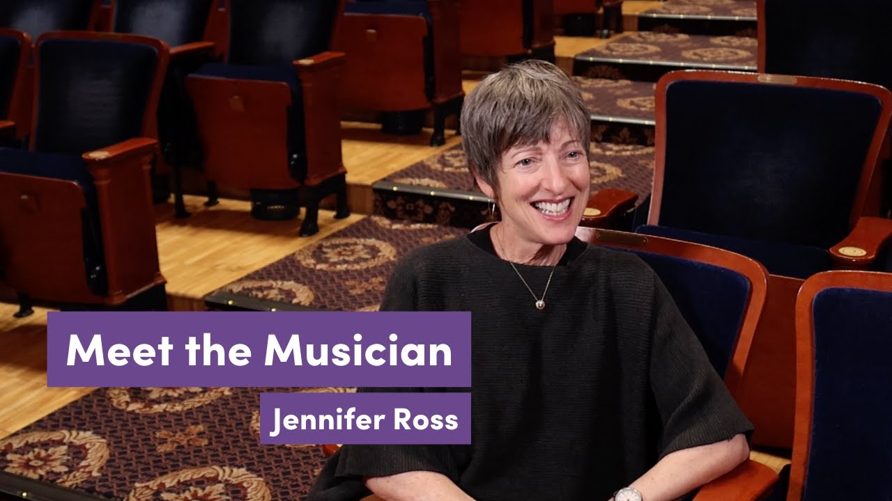 Meet the Musician | Principal Second Violinist Jennifer Ross - YouTube