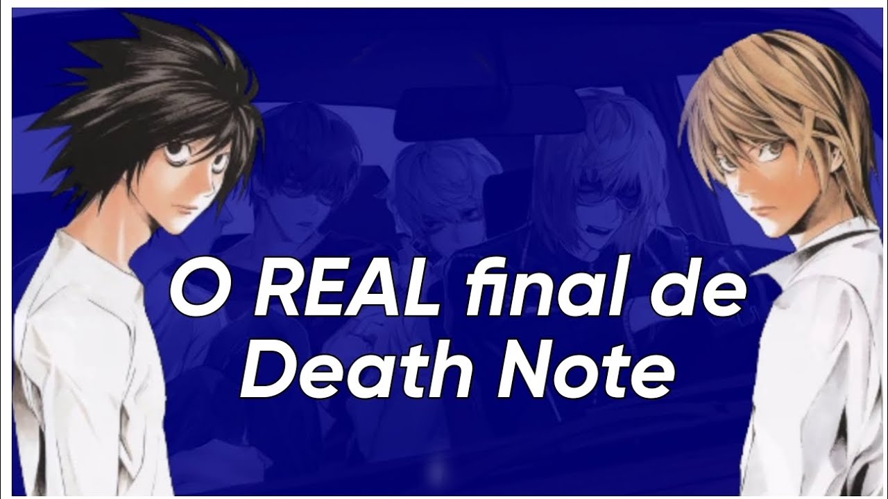 DEATH NOTE NÃO ACABARIA DAQUELE JEITO! || O final original da obra 📖🖋🍎 ...