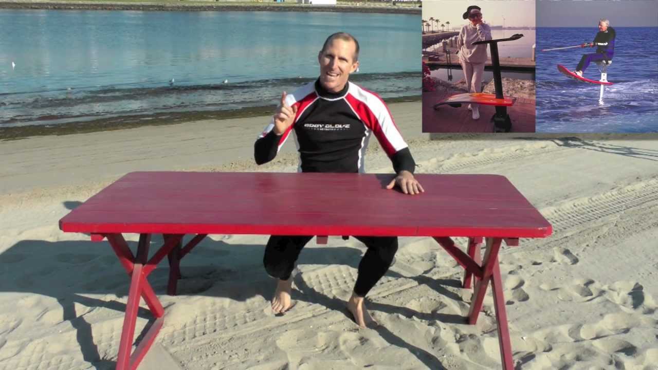 Wacky Water Skiing: PICNIC TABLE. Weird Rides & Tricks with Tony ...