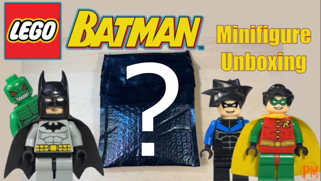 Lego Batman (2006-2008) Minifigure Unboxing and Collection Video - YouTube