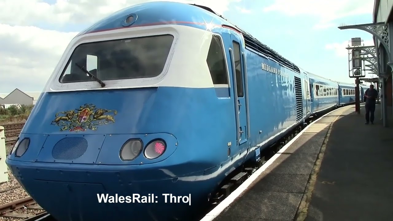 43046 43047 "Blue Pullman" Eastleigh Station 26th August 2022 - YouTube