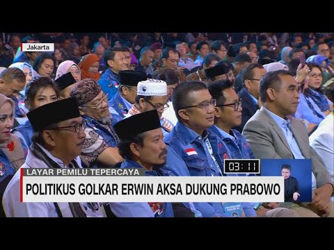 Politikus Golkar Erwin Aksa Dukung Prabowo-Sandi - YouTube