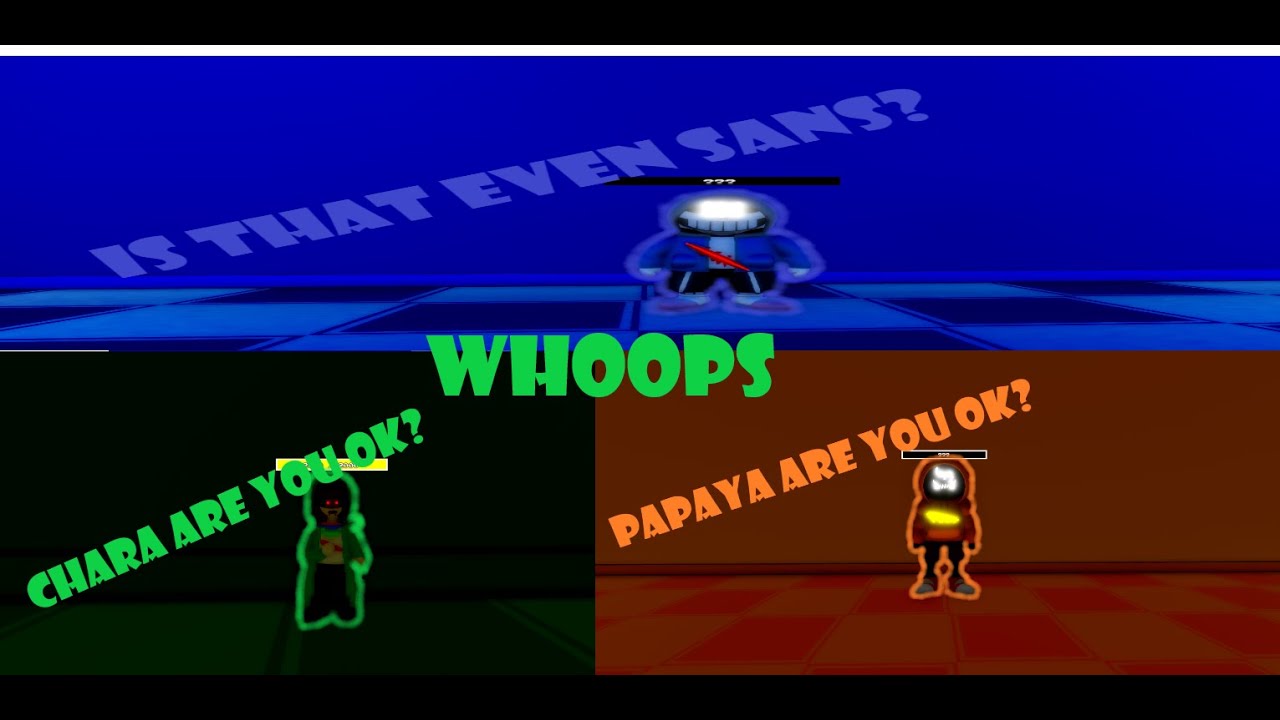 Showcasing all the phases i missed in Undertale Endless Route Roblox ...