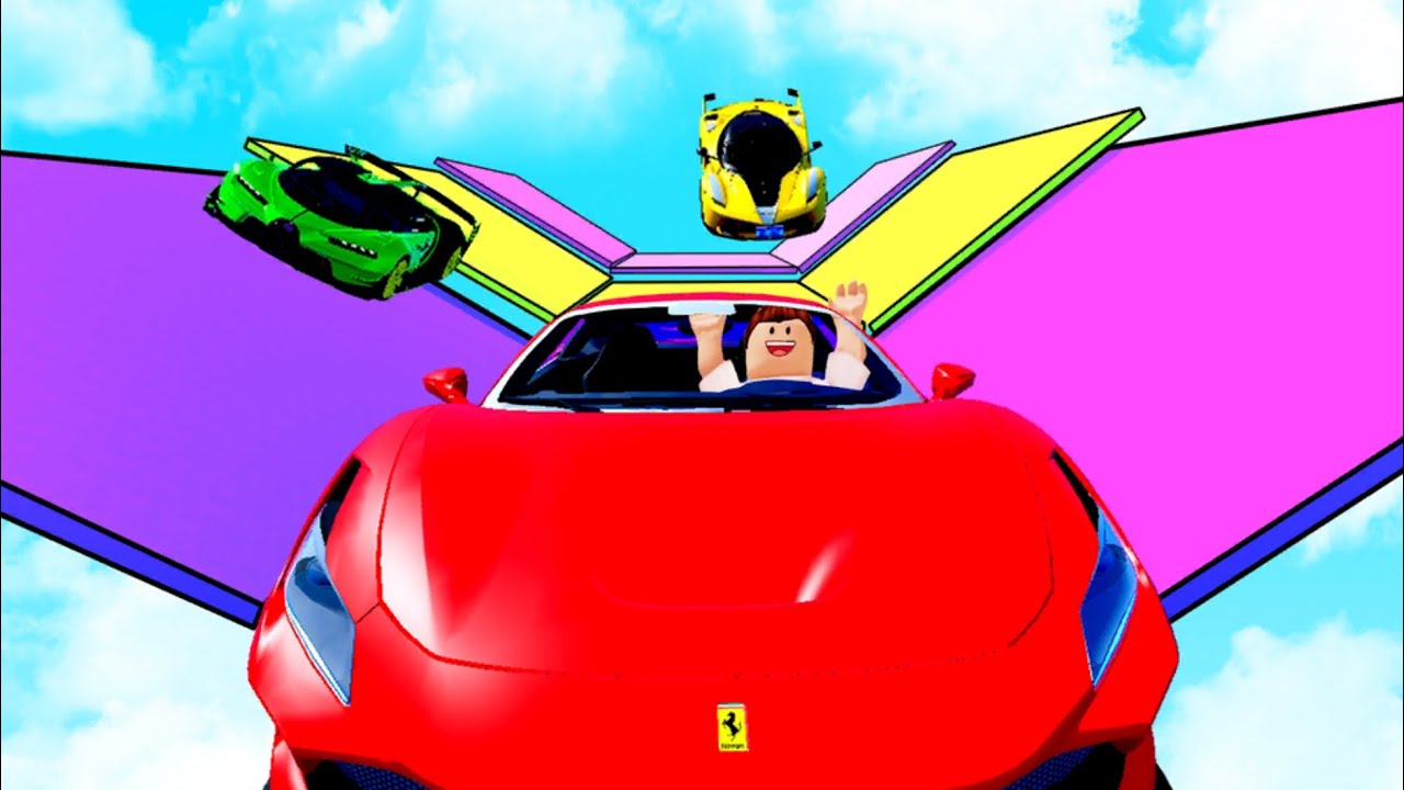 Getting The Best Car In Roblox Car Obby - YouTube