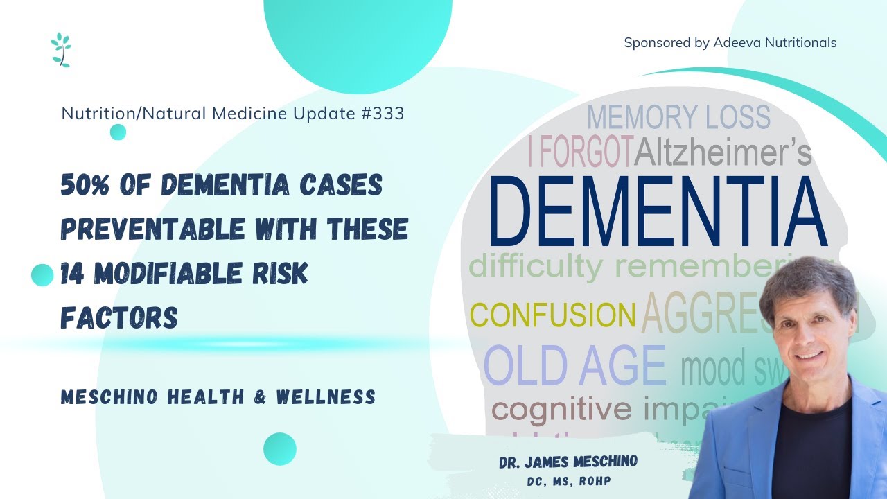 50% of Dementia Cases Preventable with These 14 Modifiable Risk Factors ...