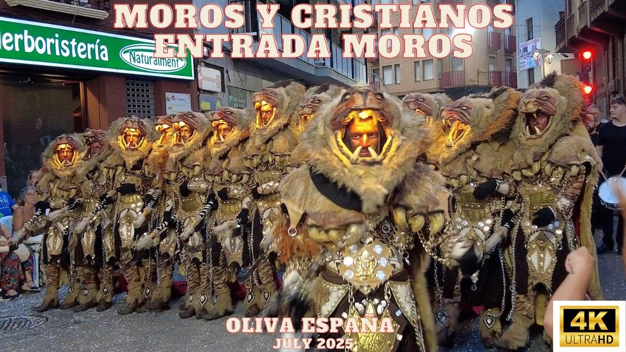 Oliva España : Moros y Cristianos Entrada Moros : The stunning Moors ...