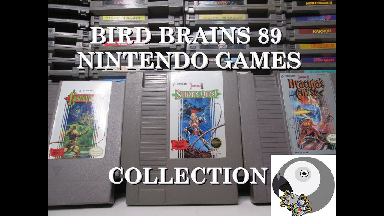 Nintendo Game Collection | 89 NES Games - YouTube