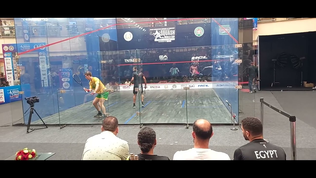 Squash World Cup 2023, Chennai ,India,Day1 Part-12 - YouTube
