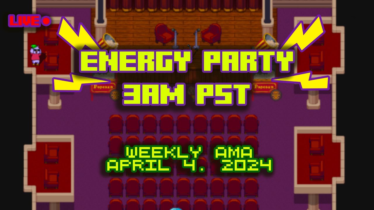 Live: Energy Party later |Weekly AMA|Pixels Online - YouTube