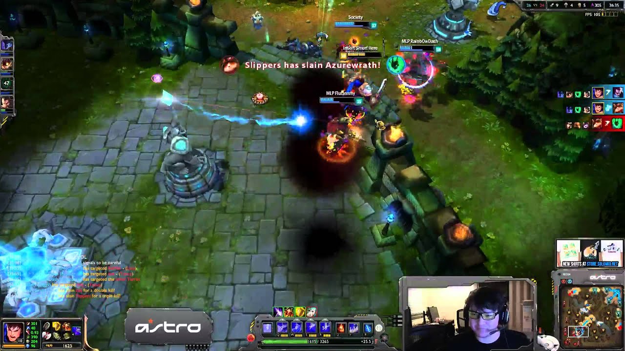 just some garen and teemo fun - YouTube