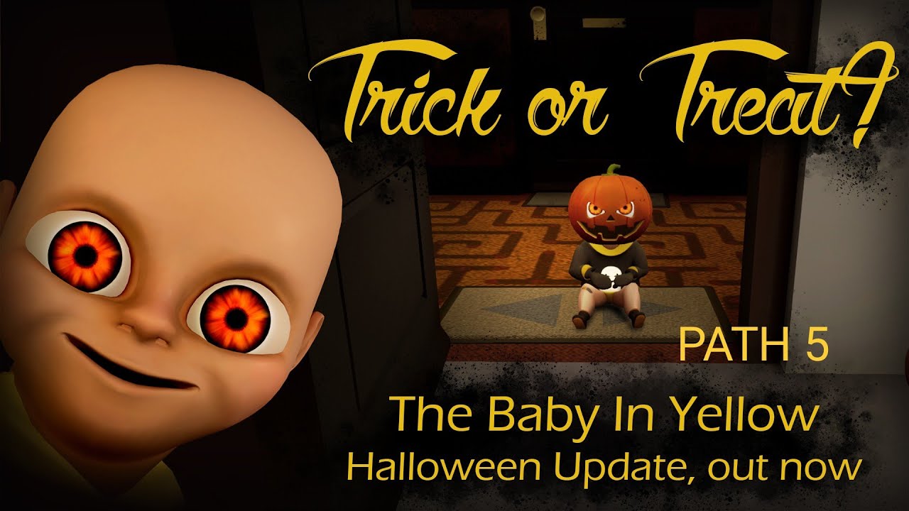 THE BABY IN YELLOW HORROR GAME | PATH 5 | SCARY BABY |THE PREM GAMER| # ...