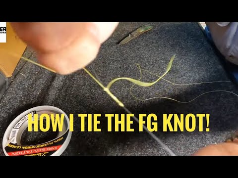 How I tie the FG knot - YouTube