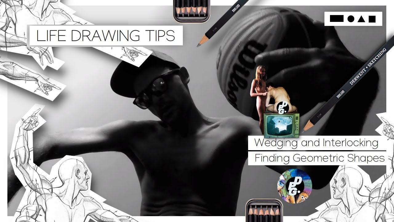 LIFE FIGURE DRAWING #4 | Blocks in Contraposition | The Arm & Shoulder ...