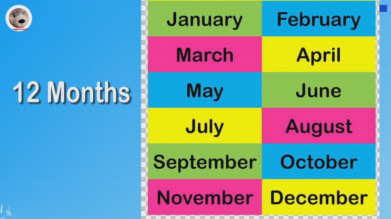 The Twelve Months Short Stories For Every Month Of The Year Learn the ...