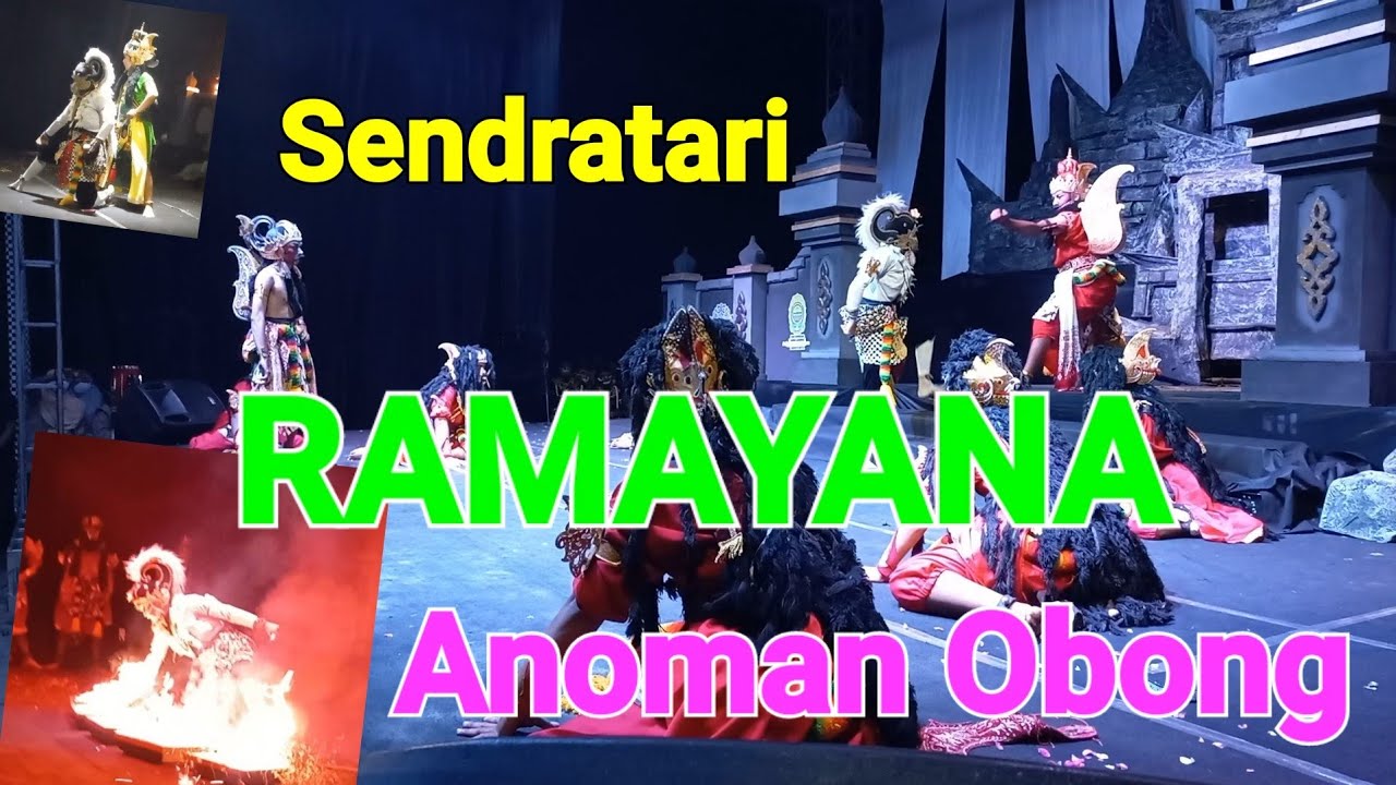 Sendratari Ramayana Anoman Obong Yang Spektakuler - YouTube